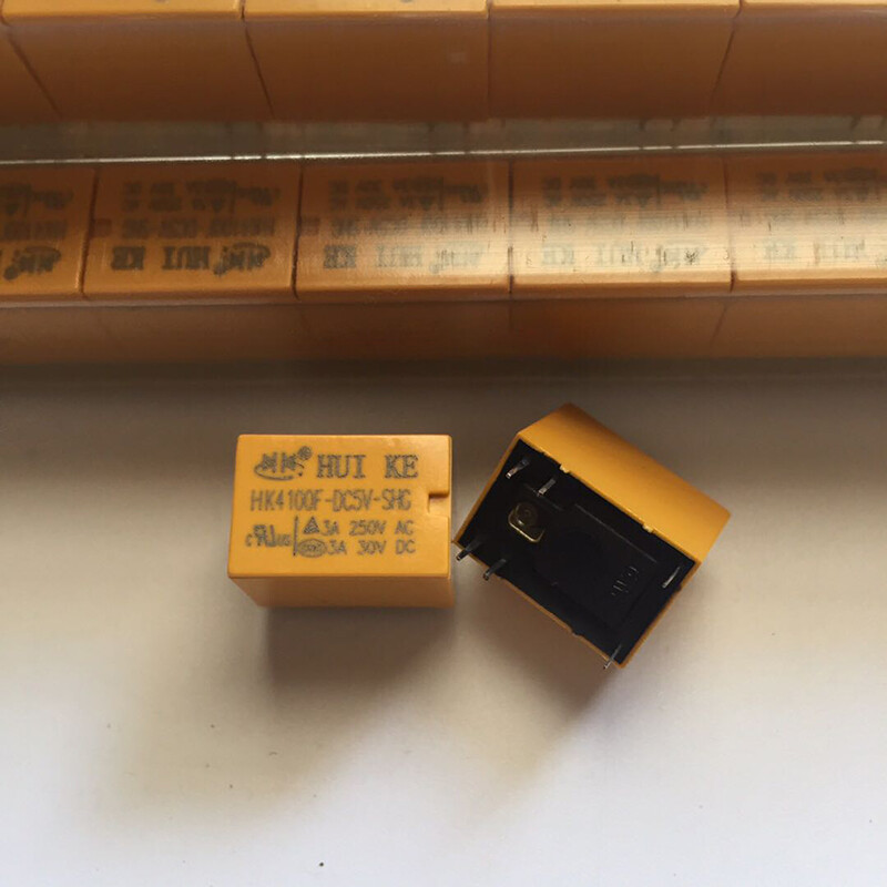 1Pc HUIKE HK4100F-DC5V-SHC Power Relay 6Pins 3A 250VAC | eBay