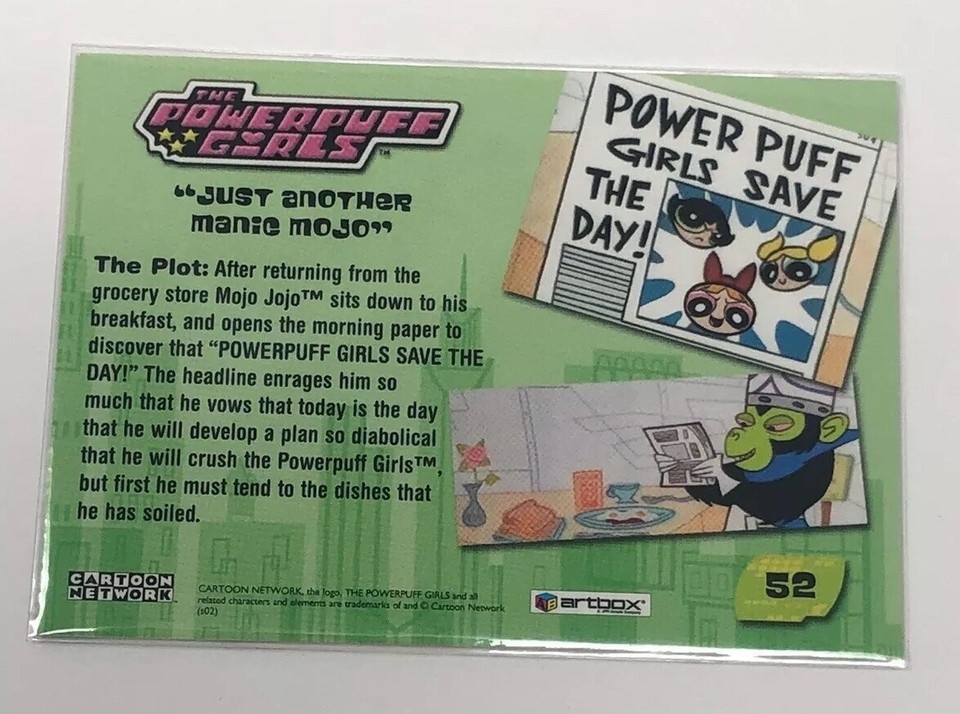 Powerpuff Girls Artbox Trading Card #52 | eBay