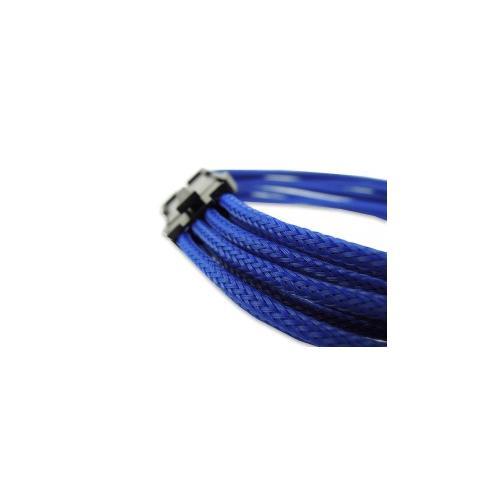 Gelid Blue Braided 6+2-pin PCIe Extension Cable | eBay