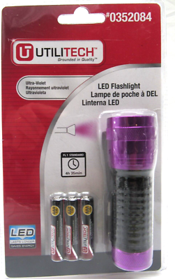 Utilitech Flashlight Utilitech 754251 New Three Inch