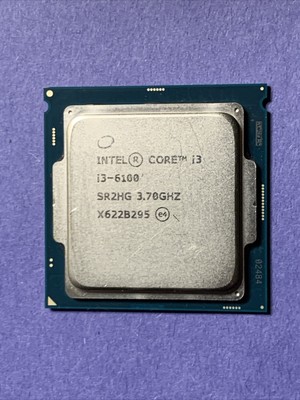 Intel Core i3-6100 - 3.7 GHz, LGA 1151. Dual-Core Processor. SR2HG | eBay
