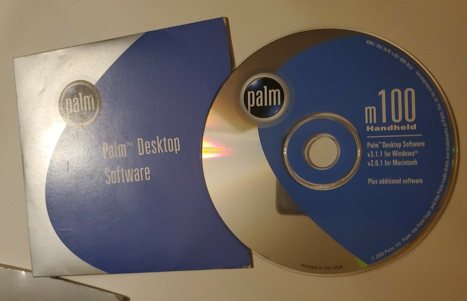 Palm HotSync Cable for M100 Series & Booklets with Palm desktop ...