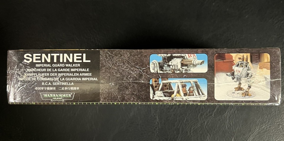 Warhammer 40k Space Marine Sentinel Imperial Guard Walker (2000) Sealed ...