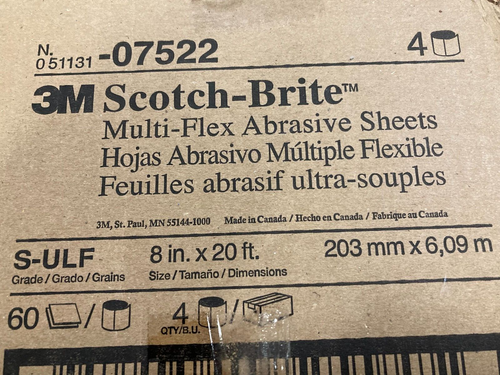 3M Scotch-Brite 3M Multi-Flex Abrasive Sheet Roll for sale online | eBay