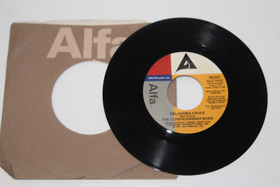 The Corbin Hanner Band - Oklahoma Crude Promo - 45 Vinyl Record 1981 ...