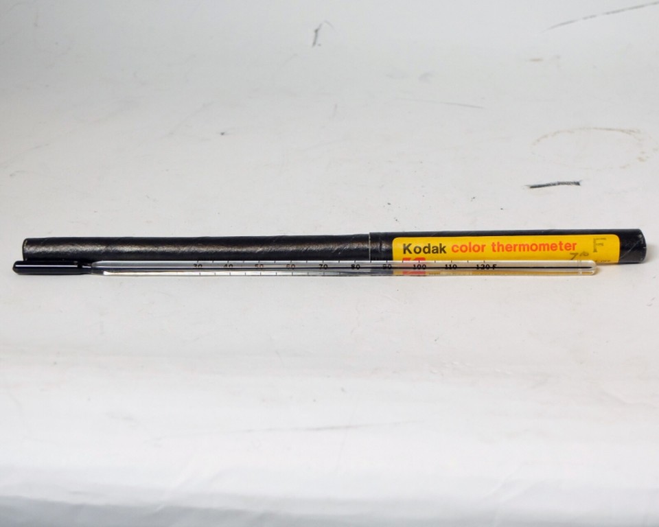 Kodak Color Thermometer Fahrenheit F Scale Only Darkroom Chemical ...