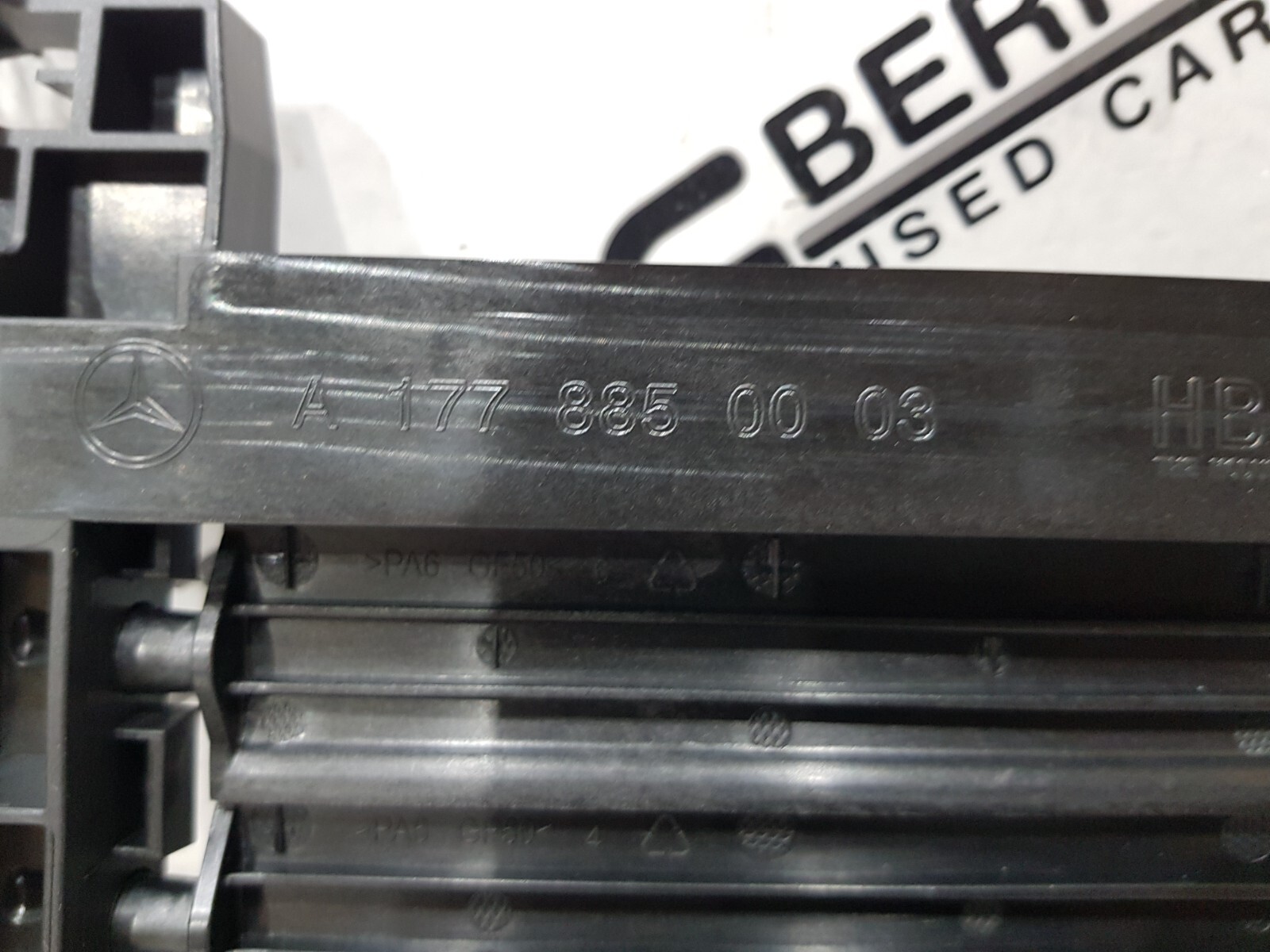 Mercedes-Benz a Class W177 2018 Front Air Duct Shroud P/n A1778850003 ...