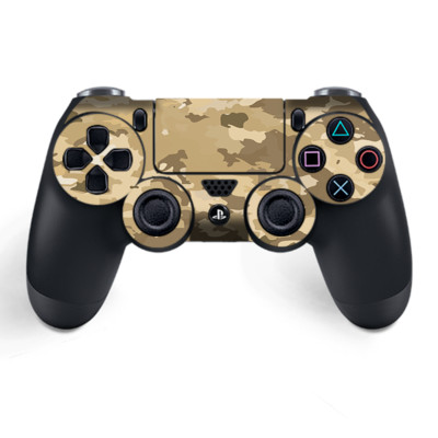 Skins Decal Wrap for PS4 / PS4 Pro Controller - Brown Desert Camo ...