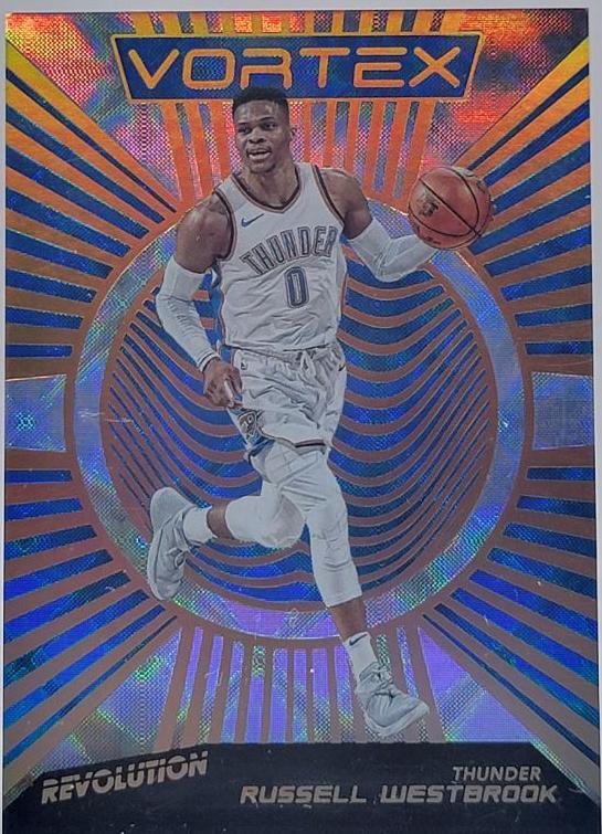 2018-19 Panini Revolution - Vortex Russell Westbrook #9 Galactic for ...