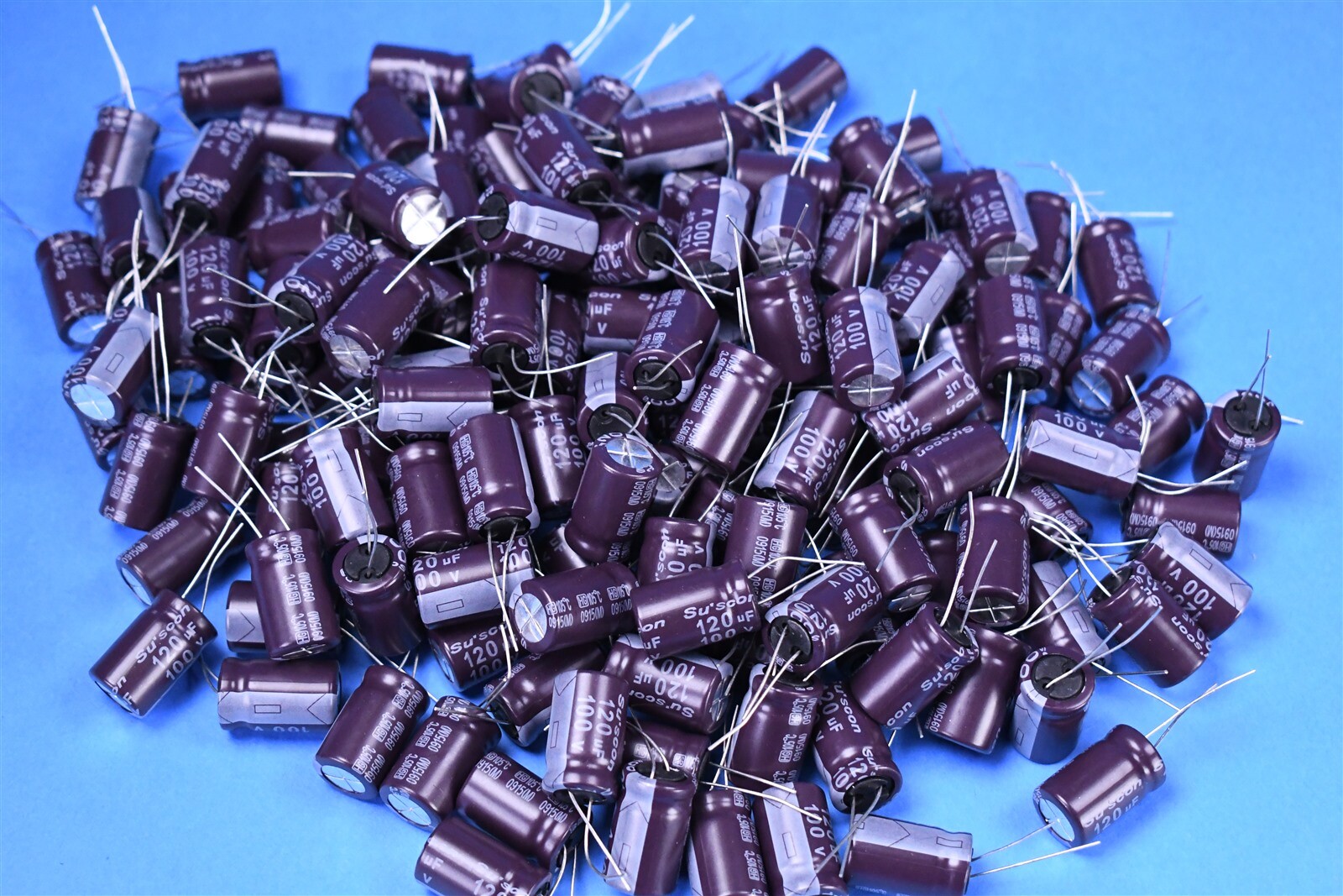 150 Su'scon Aluminum Electrolytic Capacitors 120uF MDF 100V Radial Leaded 105℃ | eBay