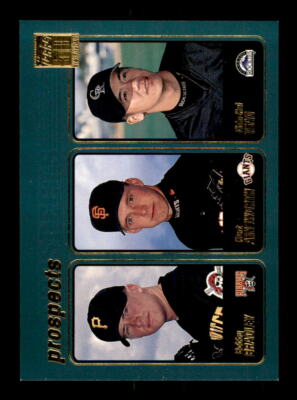 2001 Baseball Topps Bradley/Ainsworth/Tsao PR3905 Pirates/Giants ...