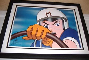 Speed Racer -limited edition signed Giclee #73/125 framed | eBay