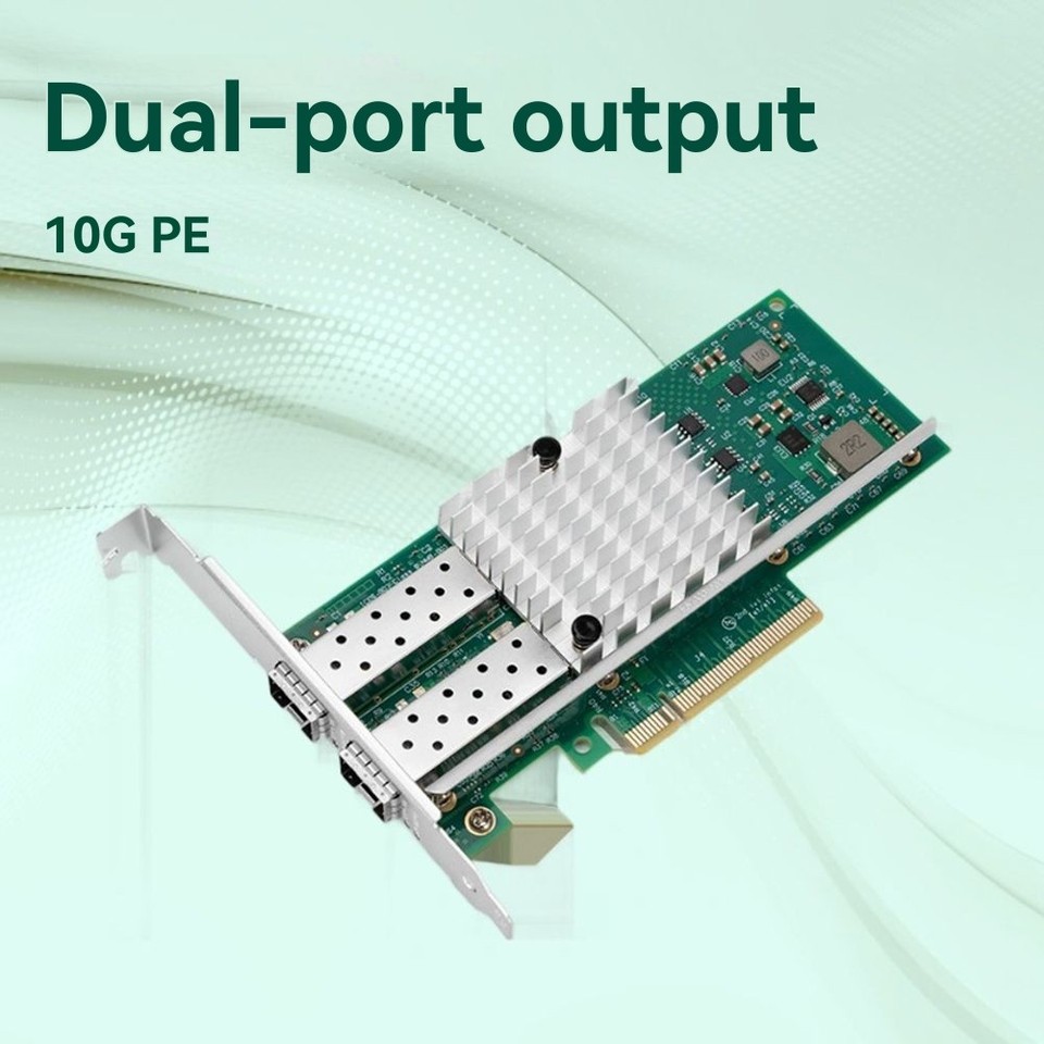 X520-DA1 10Gb SFP+ Dual Port Card PCI-E NIC with 82599EN Chip Ethernet ...