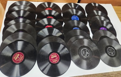 Lot of 25 Vintage 10" 78 RPM Shellac Records RCA Victor Decca Capitol ...