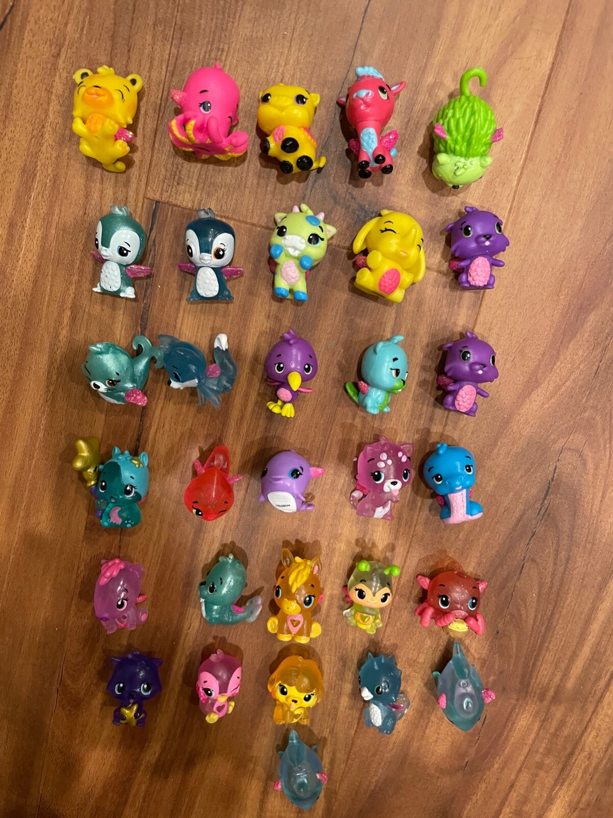 Lot of 31 Assorted Hatchimals Colleggtibles RARE Mini Figures Pink ...