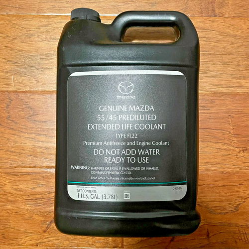 Genuine Mazda FL-22 (0000-77-508F-20) Engine Coolant/Antifreeze - 1 ...