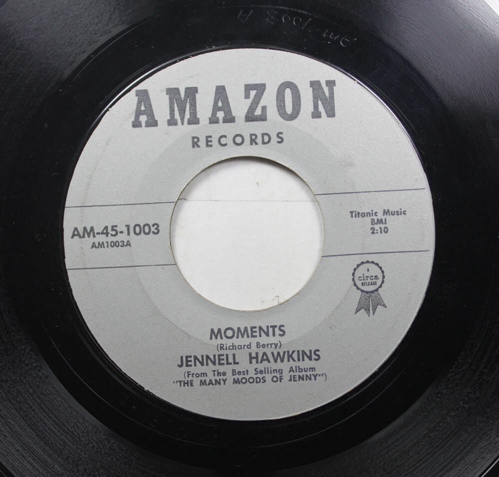 Hear! R&B 45 Jennell Hawkins - Moments / Can I On Amazon | eBay