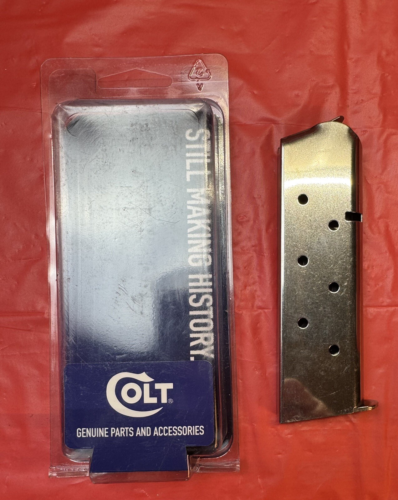 Colt 1911 Factory Stainless 8rd Magazine | eBay