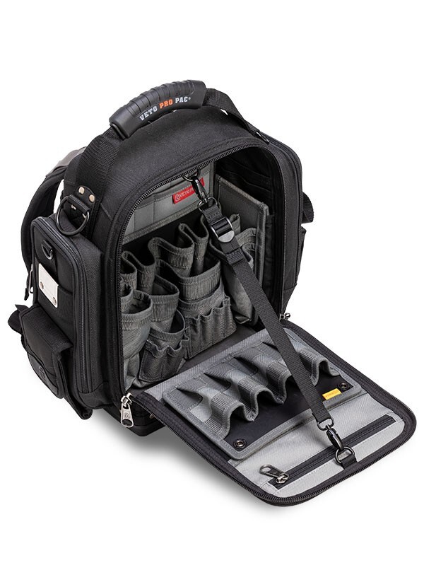 Veto Pro Pac MB5B BLACKOUT Meter Bag Base and Removable Backpack Straps ...