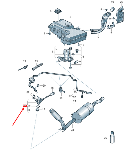 VW TRANSPORTER VI T6 AdBlue Injector 7E0131113C NEW GENUINE | eBay UK