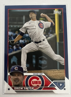 Drew Smyly 2023 Topps Series 2 Royal Blue Parallel #535 Chicago Cubs | eBay
