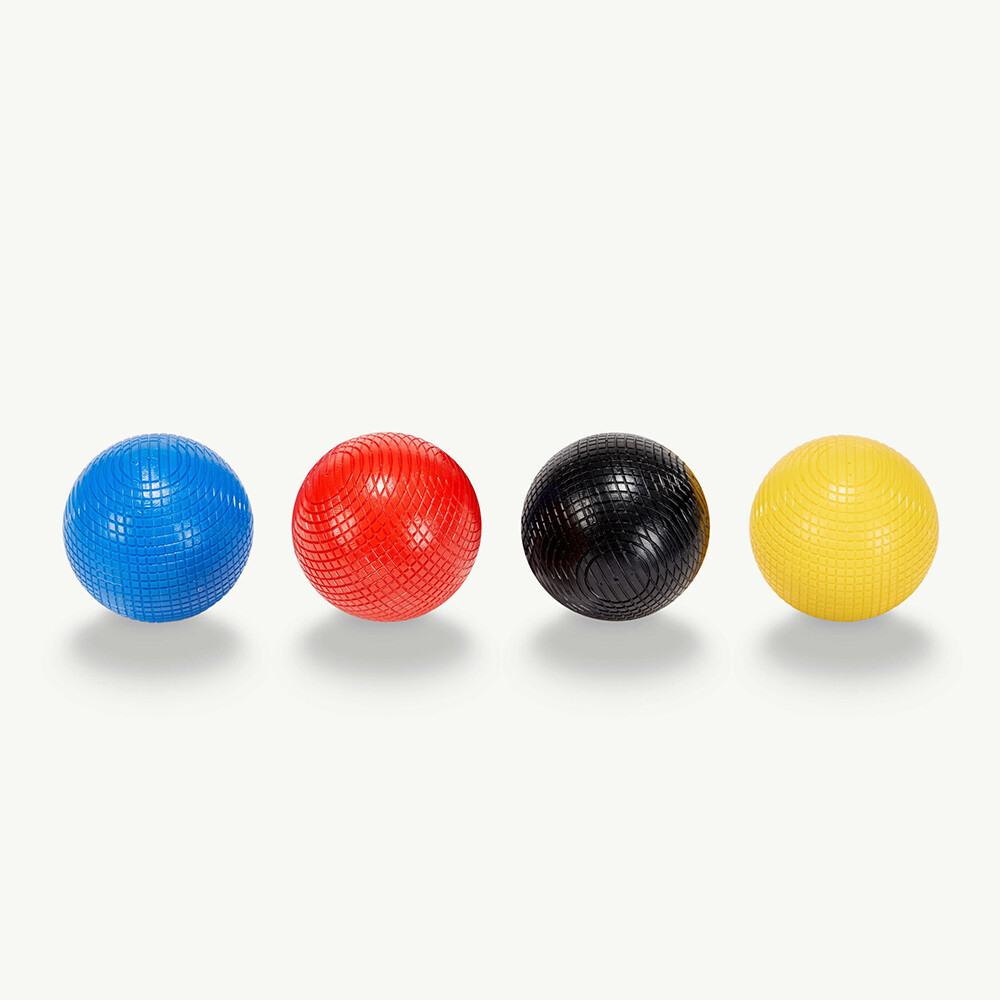 Uber YG3254 Composite Croquet Balls - Black/Red/Blue/Yellow for sale ...