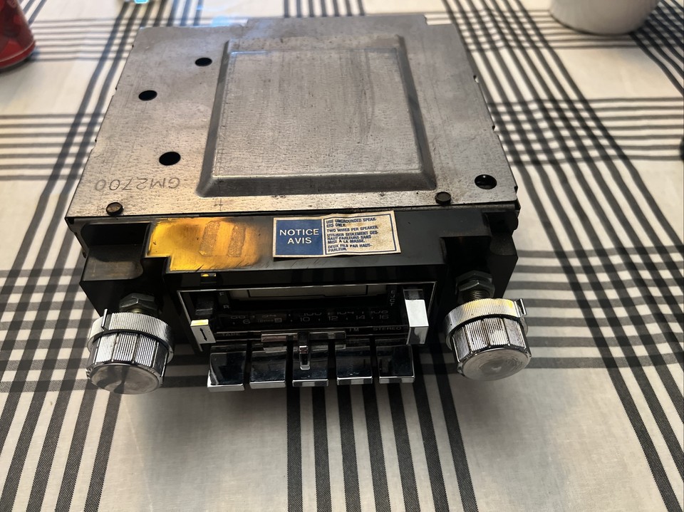 Chevy AM/FM Delco cassette radio for 78-87 GM car/trucks #16008160 | eBay