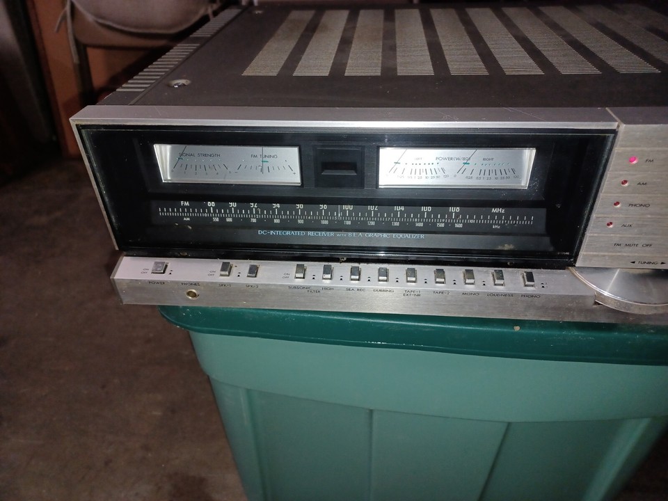 Vintage JVC JR-S501 Stereo Receiver with SEA Graphic Equalizer 120 WPC ...