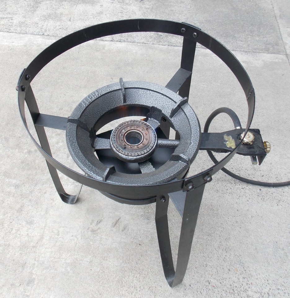 Portable Propane Wok Set, Incl., Wok, Wok Stand, Burner, Spatula and ...