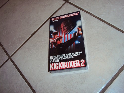 Kickboxer 2 The Road Back VHS II Kick Boxing Karate HBO Video NEW ...