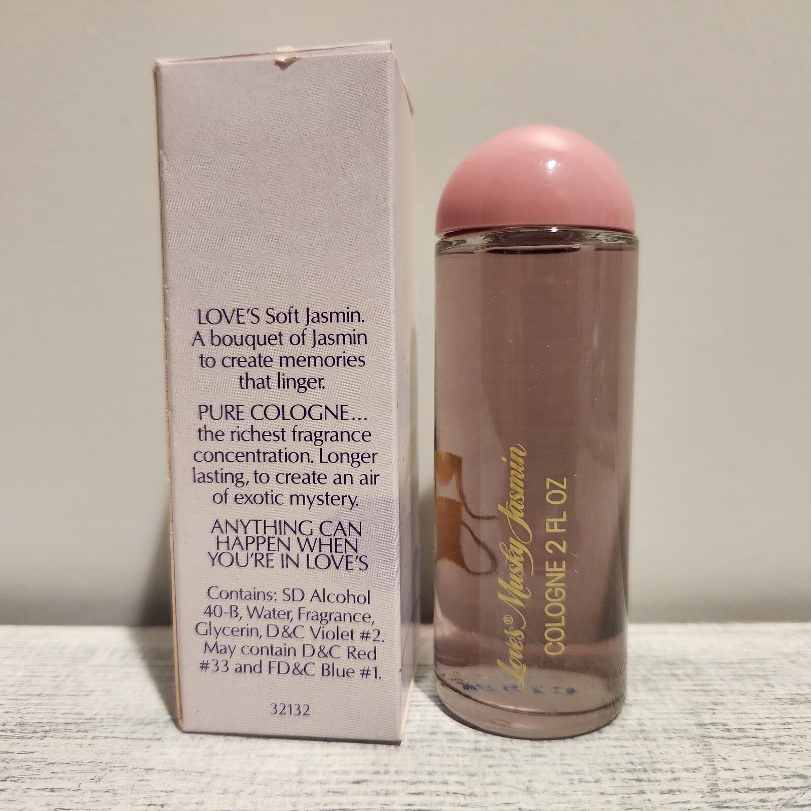 Vintage Loves Musky Jasmin Splash Cologne 2 Oz NEW Full Bottle RARE ...