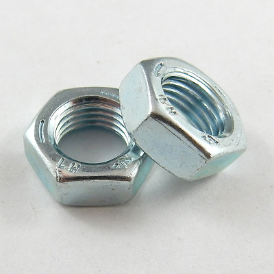 3/8" UNF STEEL LEFT HAND THREAD JAM NUT 5 PK, LH Nuts Off Road Rod End ...