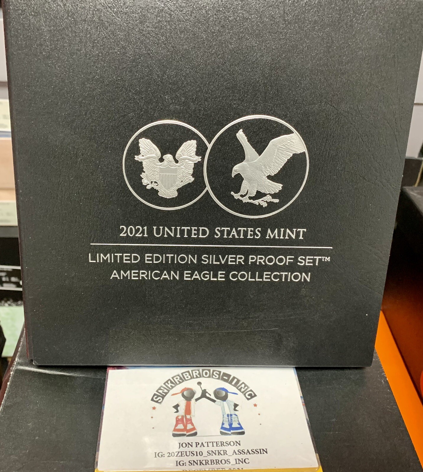 🪙 2021 US Mint Limited Edition Silver Proof Set American Eagle ...