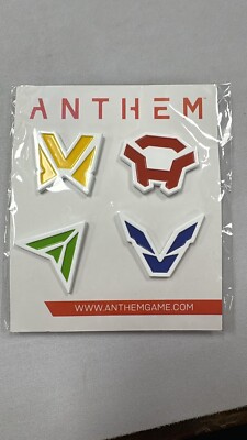 Gamestop Exclusive Promotional Anthem Enamel Pin Set of 4 Bioware EA ...