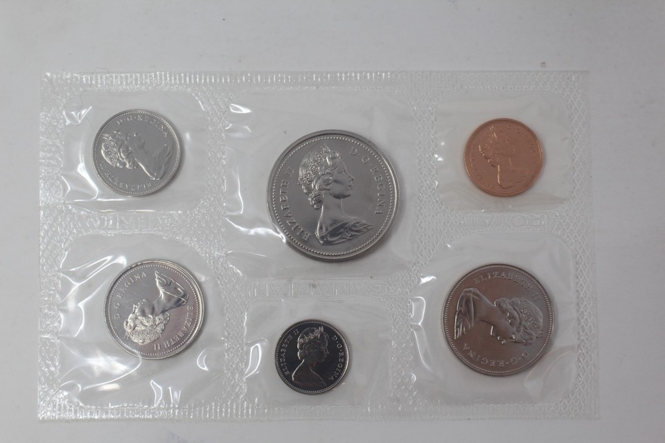 1973 Royal Canadian 6-Coin Mint Set W/COA | eBay