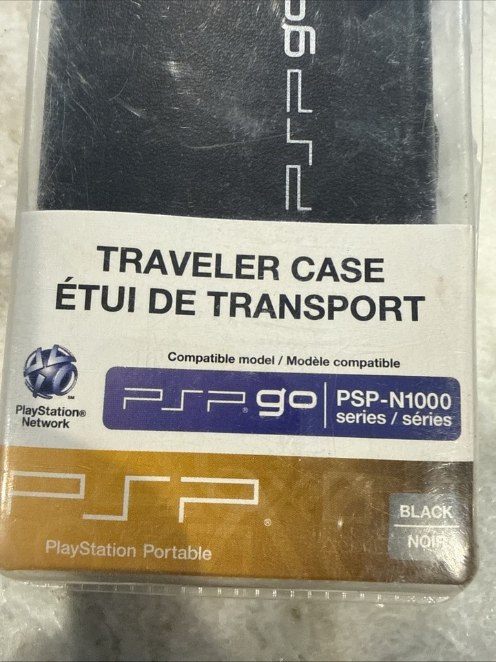 Sony PSP Go Traveler Case in Black Fits PSP-N1000 Series NEW Factory ...
