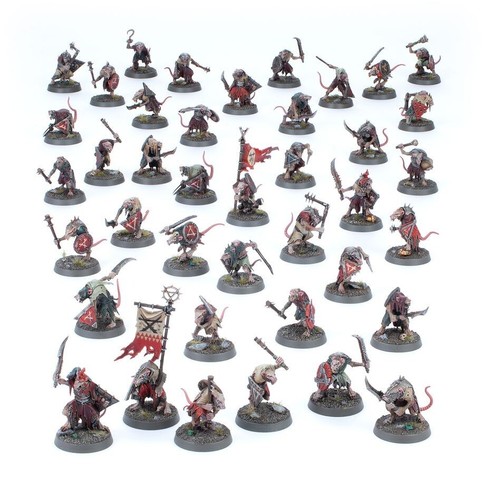 Skaventide AoS Warhammer Skaven Stormcast CLAN RATS X20 | eBay UK