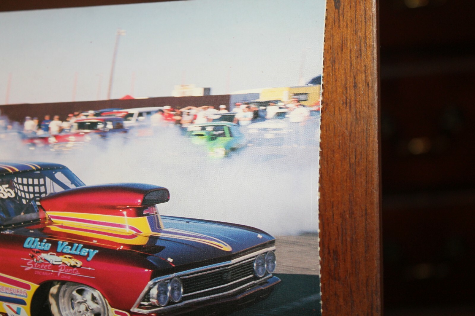 Vintage Drag Racing Photo Card Wally Bell World's Fastest Chevelle | eBay