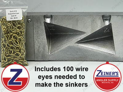 Tackle Craft - Pyramid Sinker Mold