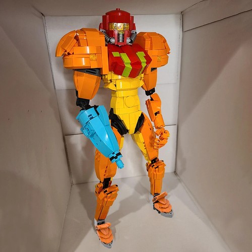 Metroid Fighting Game Character Samus Aran Figures Building Blocks Toys ...