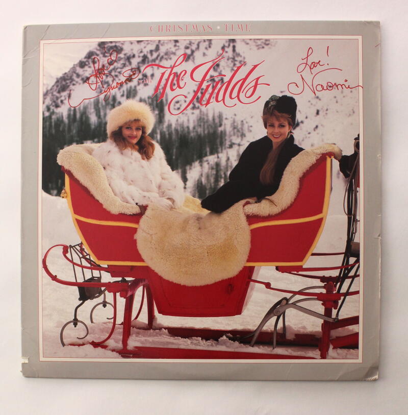 NAOMI JUDD & WYNONNA JUDD SIGNED AUTOGRAPH ALBUM VINYL THE JUDDS ...