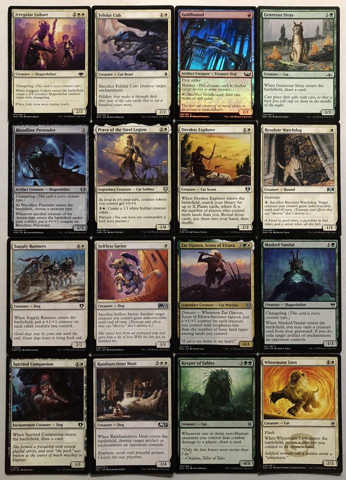 EDH Dog Deck - Commander MTG Magic the Gathering | eBay