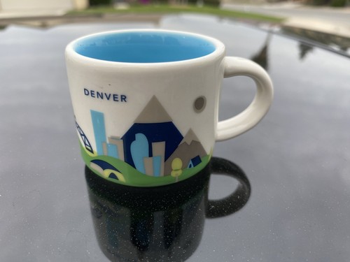 Starbucks Denver You Are Here 2oz Espresso Mug Ornament | eBay