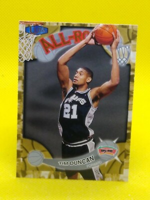 Tim Duncan 1997-98 Ultra ALL-ROOKIE #1 San Antonio Spurs Wake Forest | eBay