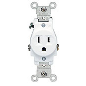 Leviton 5015-I 15A 125V NEMA 5-15R Single Receptacle Outlet Spec Grade ...