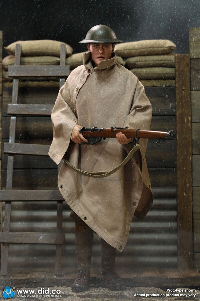 did ww1 trench diorama action figure1/6 12'' boxed dragon british ...