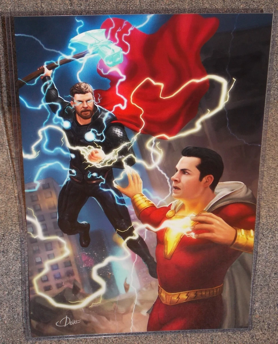Thor Vs Shazam