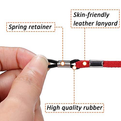 Eyeglass Straps, Premium Nylon Adjustable Eyewear Retainers, Anti Mixed ...