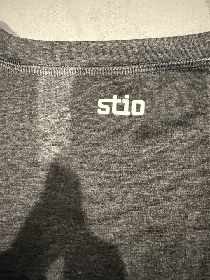 STIO Long Sleeve Base Layer T-Shirt, Gray Color Extra Large | eBay
