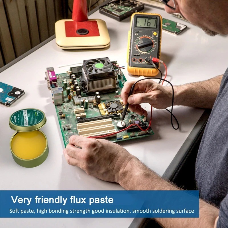 Solder Paste Rosin Flux 100g Lead-Free Welding Soldering Flux Oil | eBay